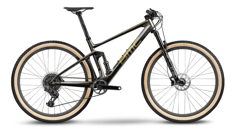 BMC Fourstroke 01 LT Two GX Eagle 2022 Mountain Bike Space Black And Gold