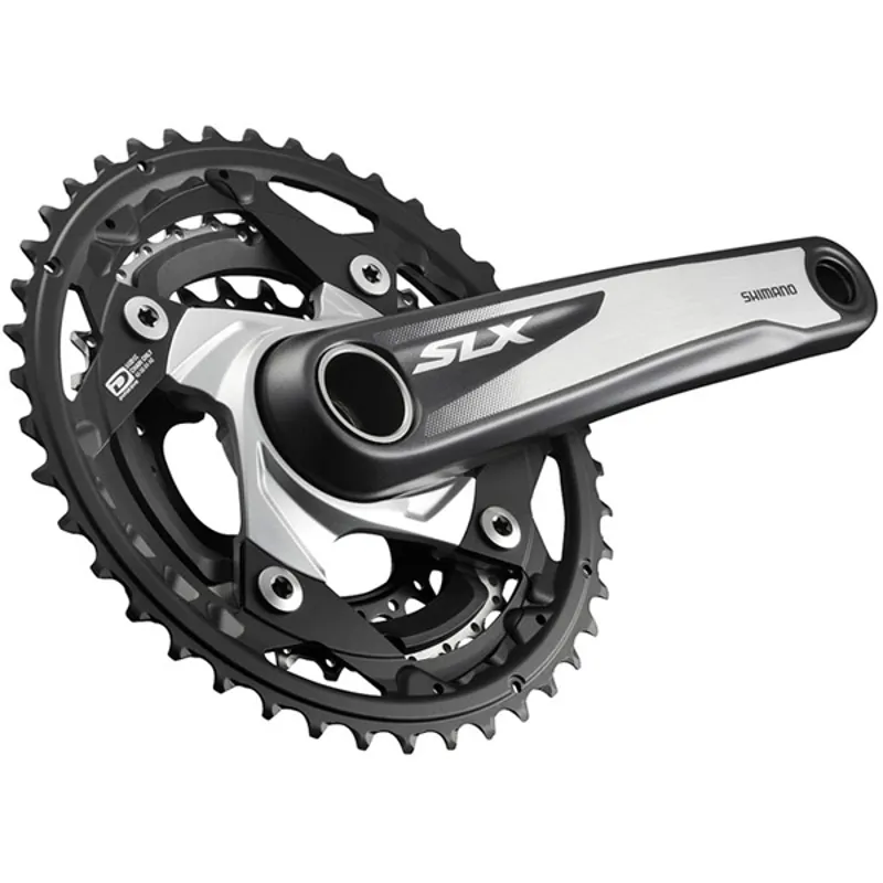 Shimano FC-M672 10-speed SLX chainset HollowTech II 40/30/22T