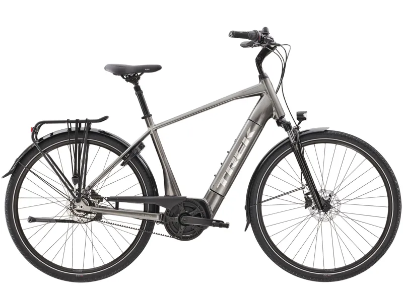 Trek District+ 7 2022 Electric Hybrid Bike Anthracite