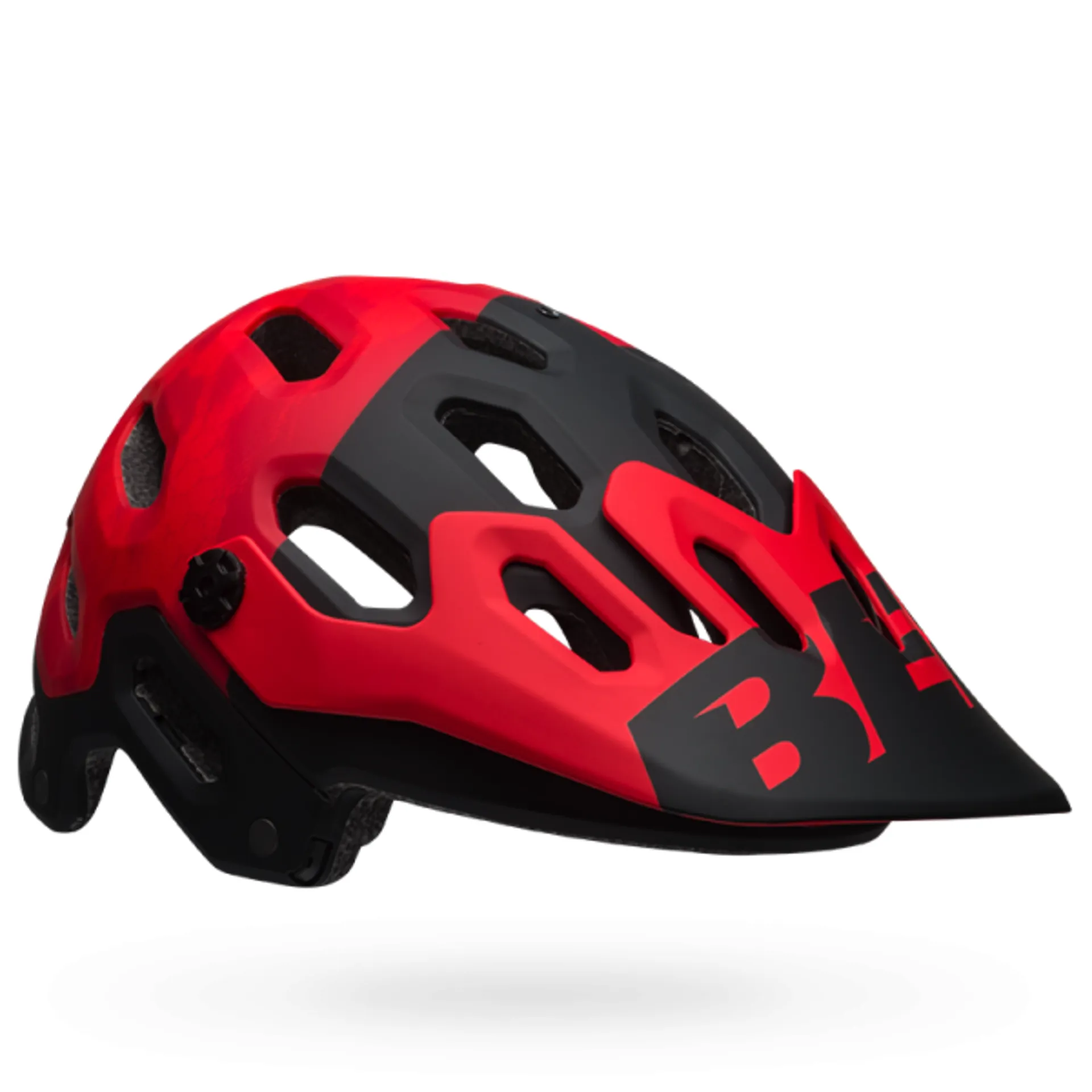 Bell Super 3 MIPS 2017 MTB Helmet Matt Red Marsala Black