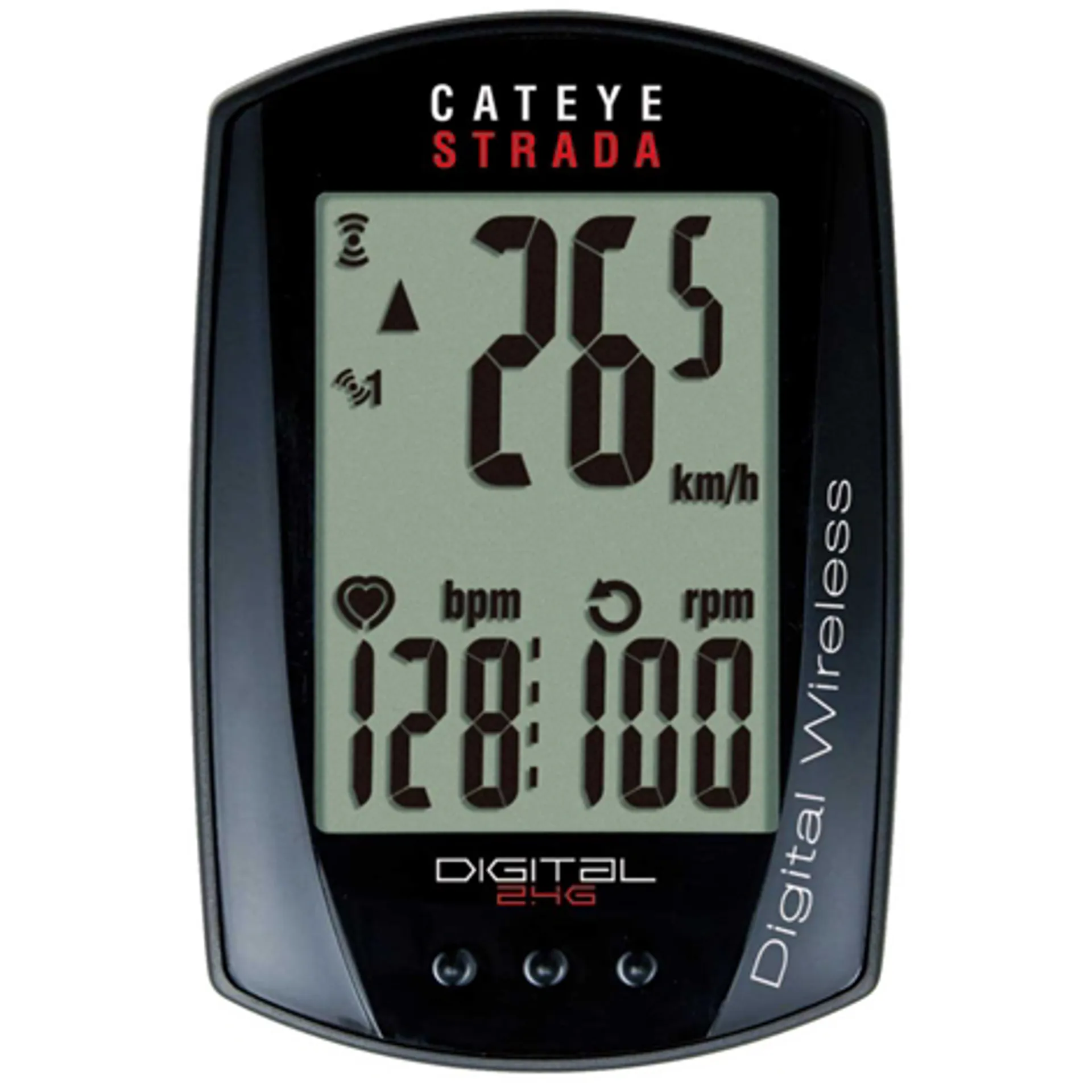 Cateye Strada Digital 2.4GHZ Wireless Speed/HR/Cadence