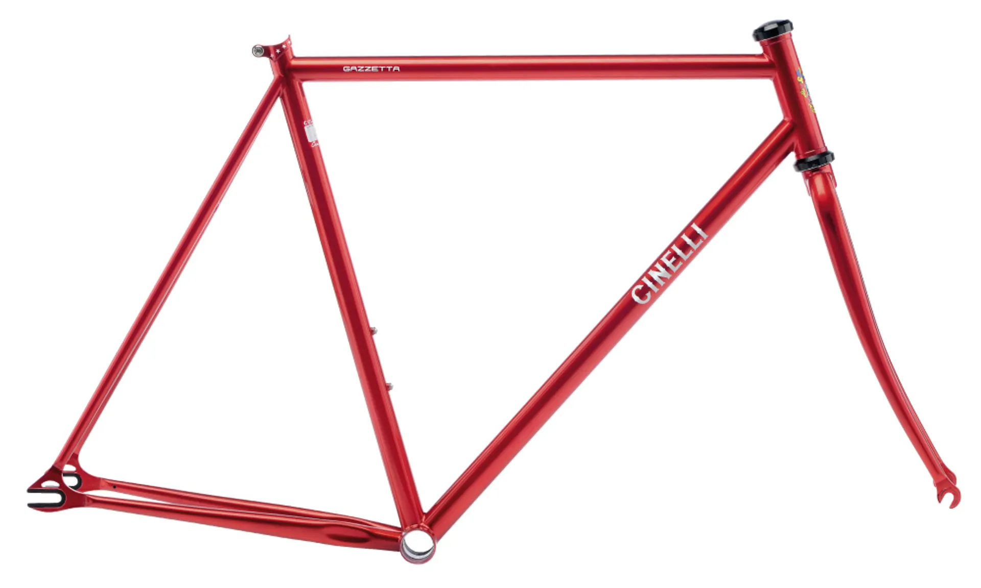 Cinelli Gazzetta Red Single Speed/ Track Frame and Fork