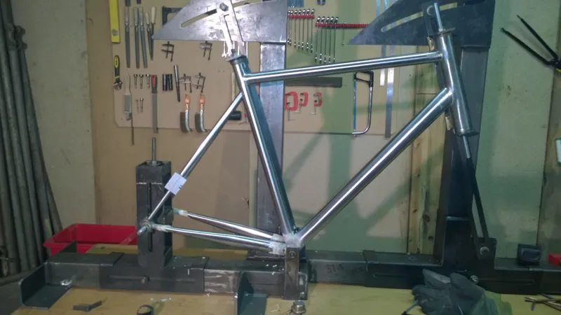 Exigo Columbus OS Spirit/ Life Internal Cabling Custom Road Frame