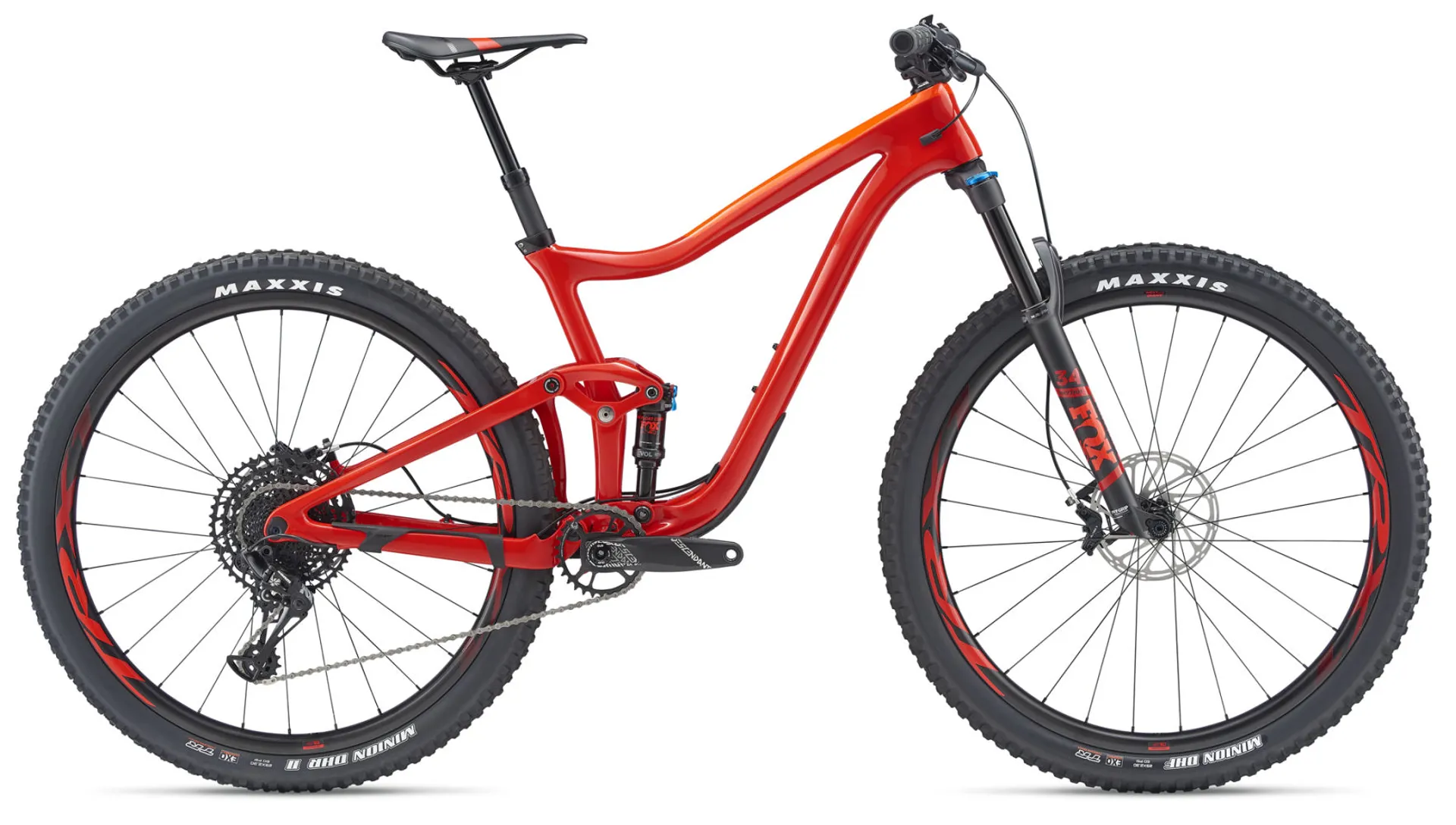 Giant Trance Advanced Pro 29 2 2019 Carbon Mens FS MTB Red