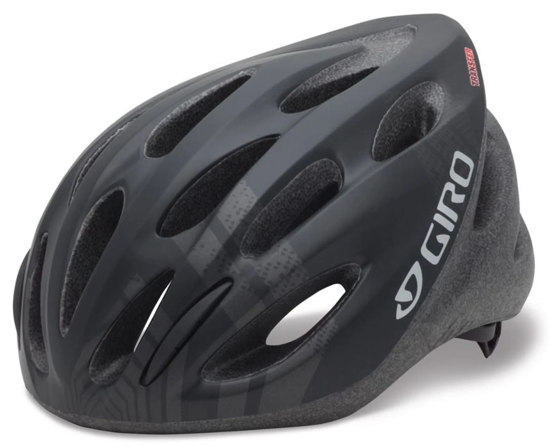 Giro Transfer Matt Black / Charcoal Lines 54-61cm Uni-Size Adult Helmet ...
