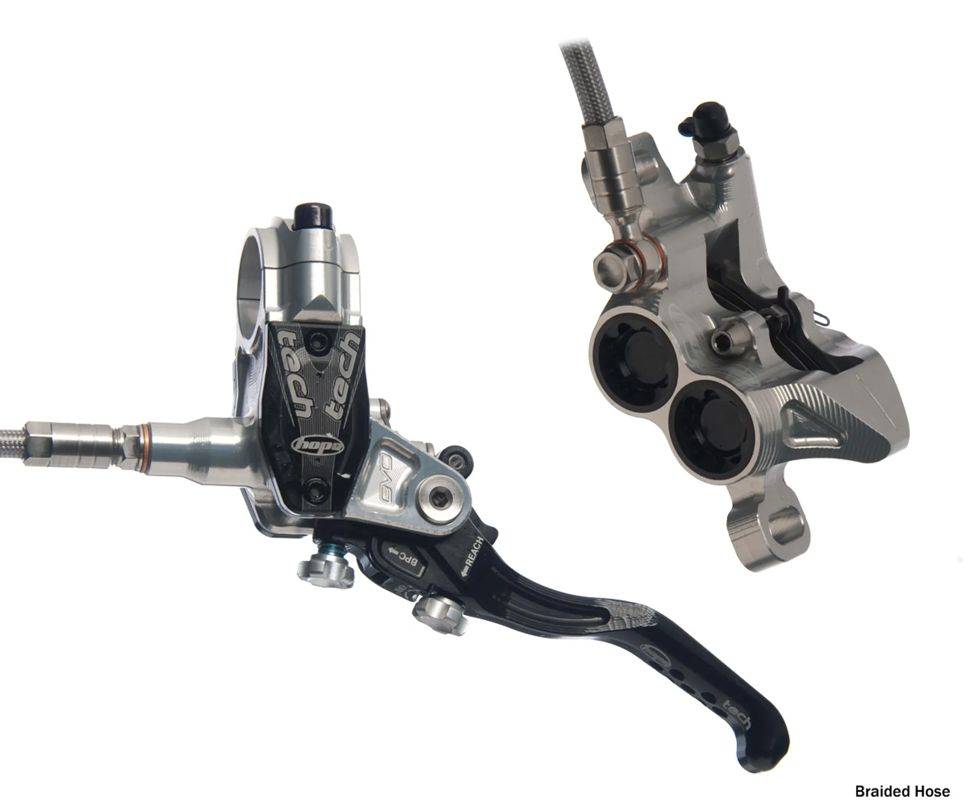 Hope Tech M4 Evo Front Disc Brake - No Rotor