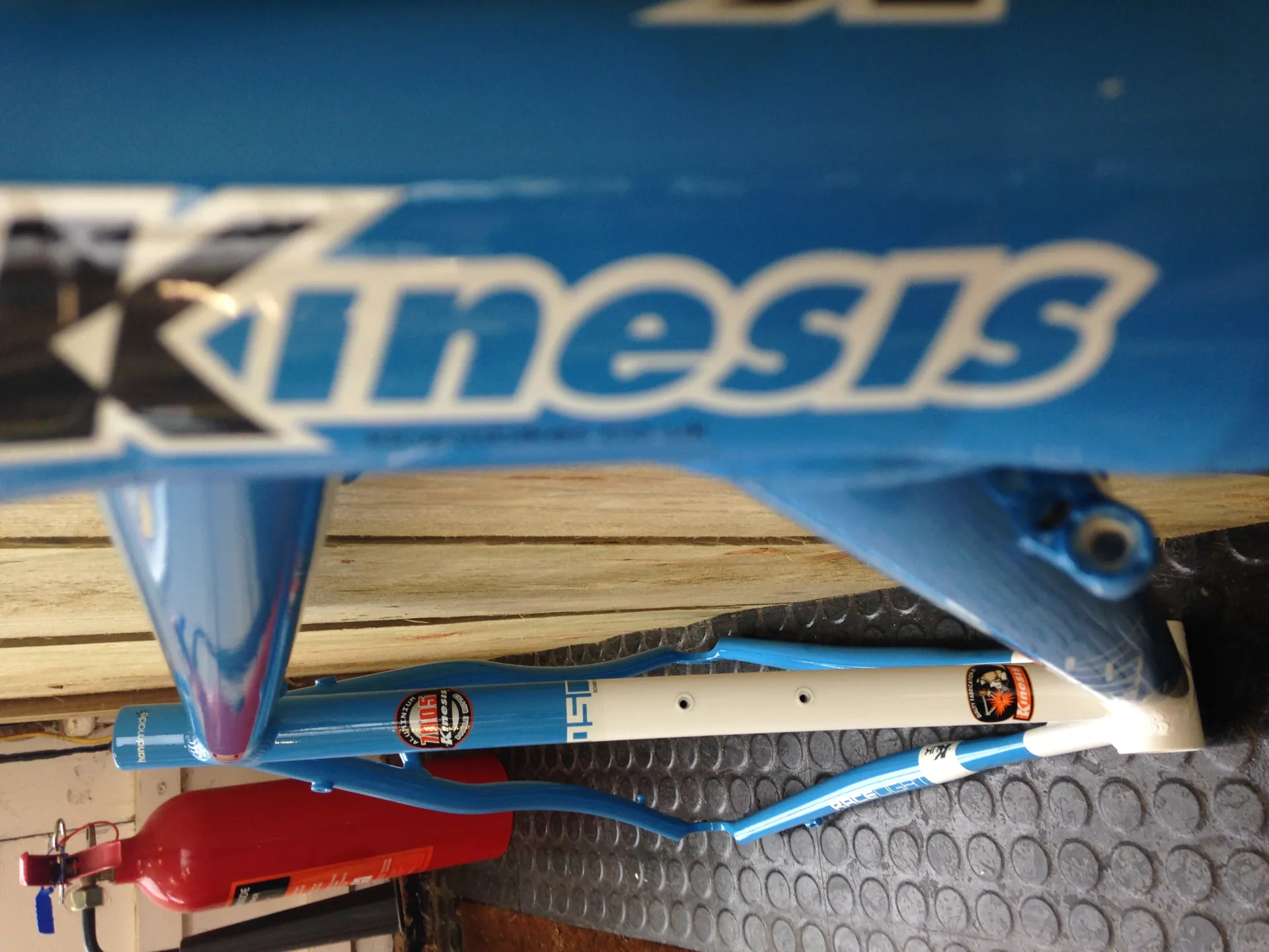 Kinesis Racelight T2 V2 Road Audax/ Sportive Frame Blue | Buy Online ...