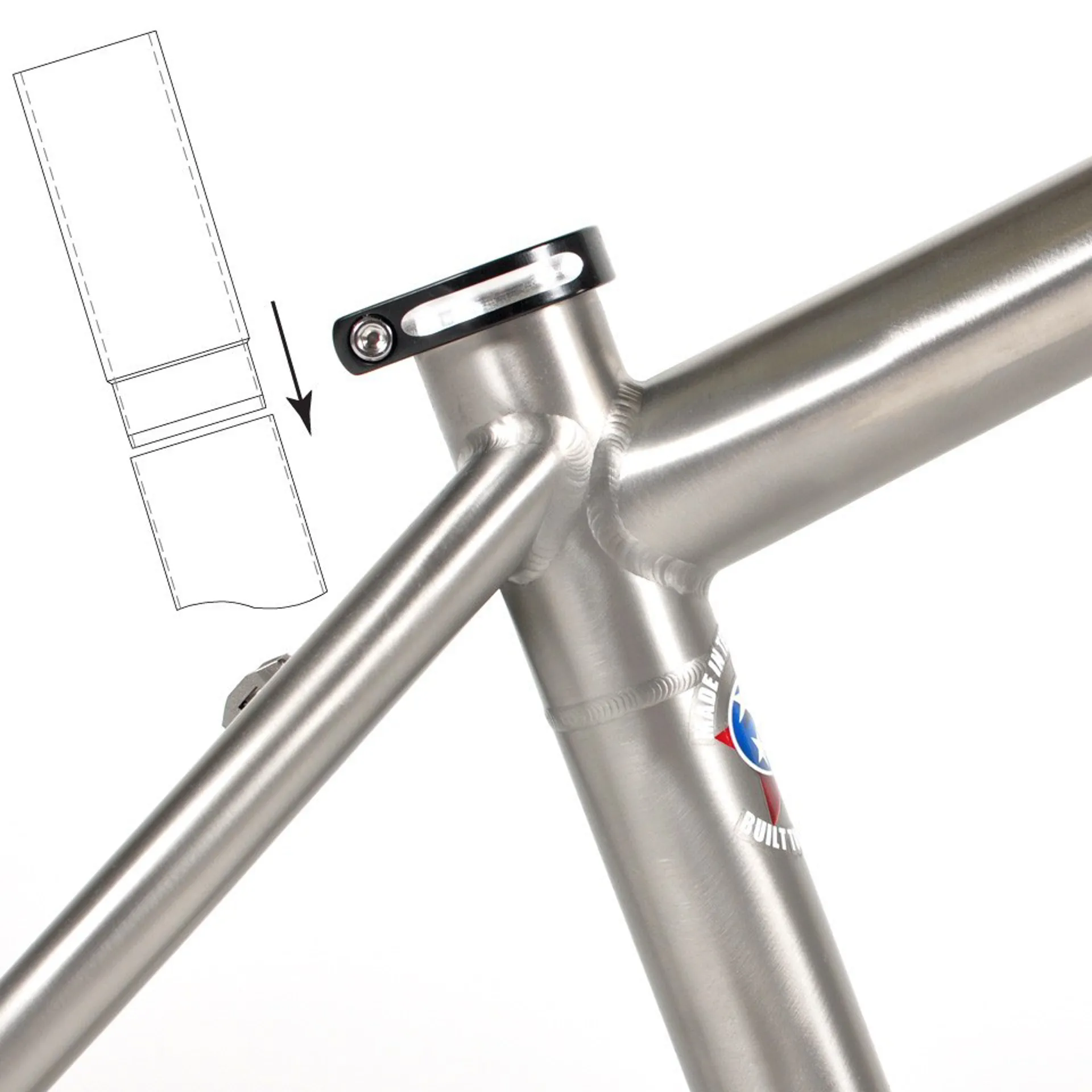 Lynskey M240 Titanium Frame 2013 - Industrial Mill
