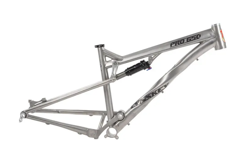 Lynskey Pro 650 FS 140 2015 Titanium MTB Frame - FREE HEADSET