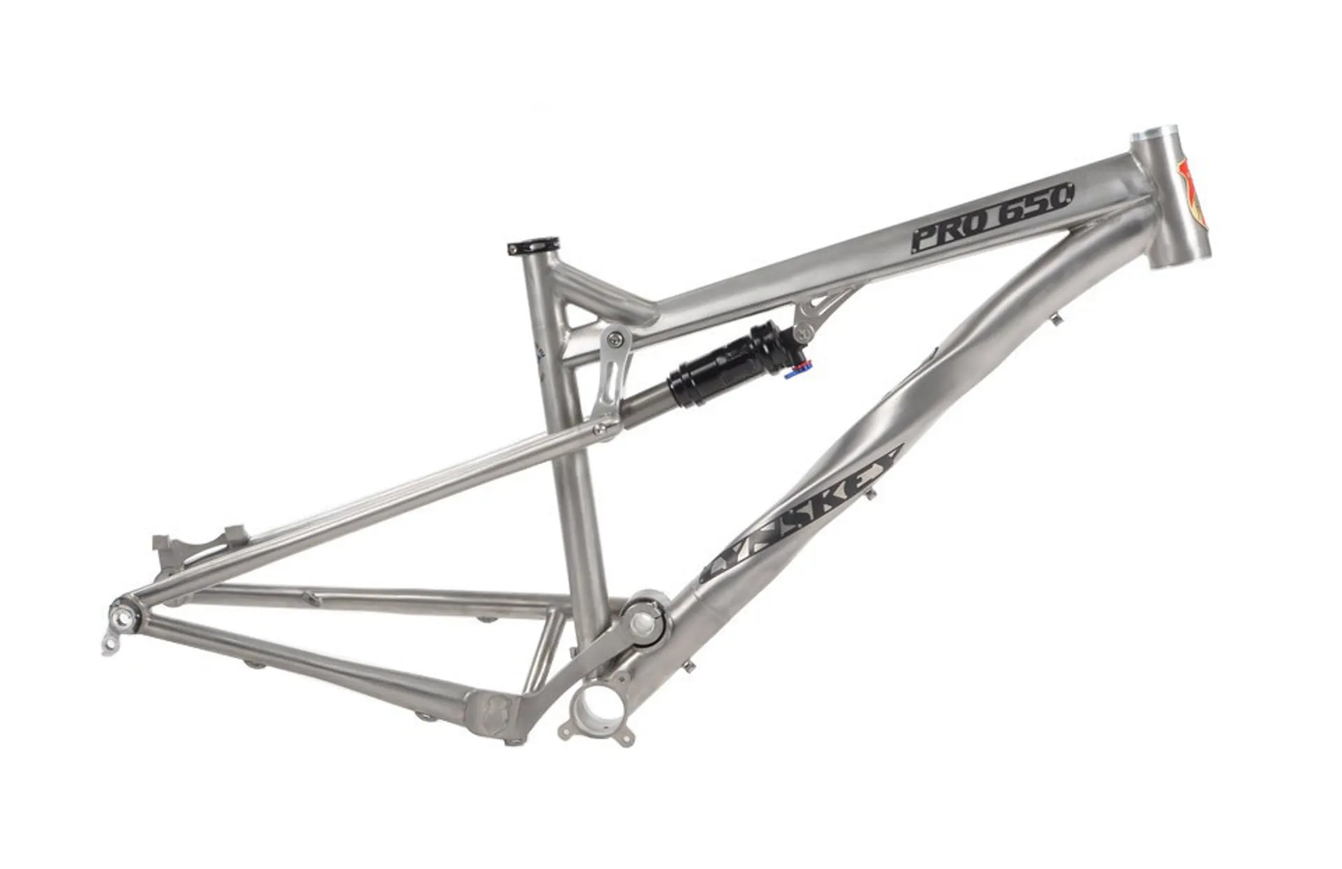 Lynskey Pro 650 FS 140 2015 Titanium MTB Frame - FREE HEADSET