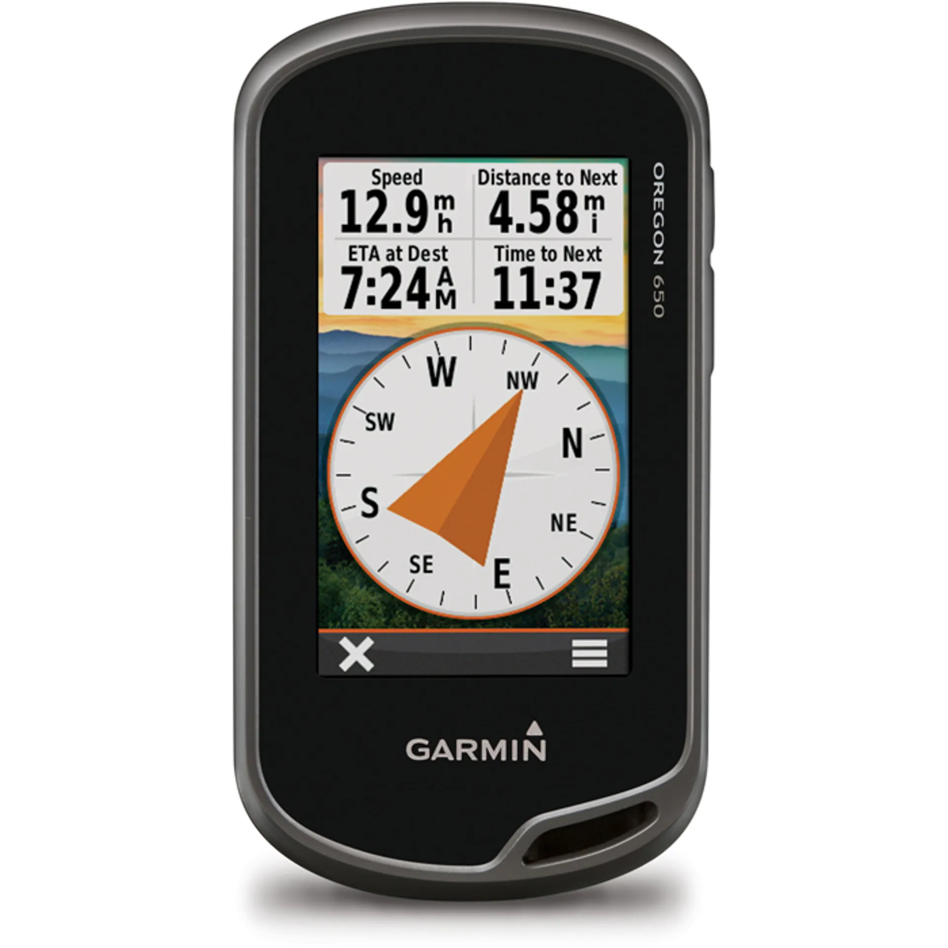 Garmin Oregon 650t mapping handheld GPS unit