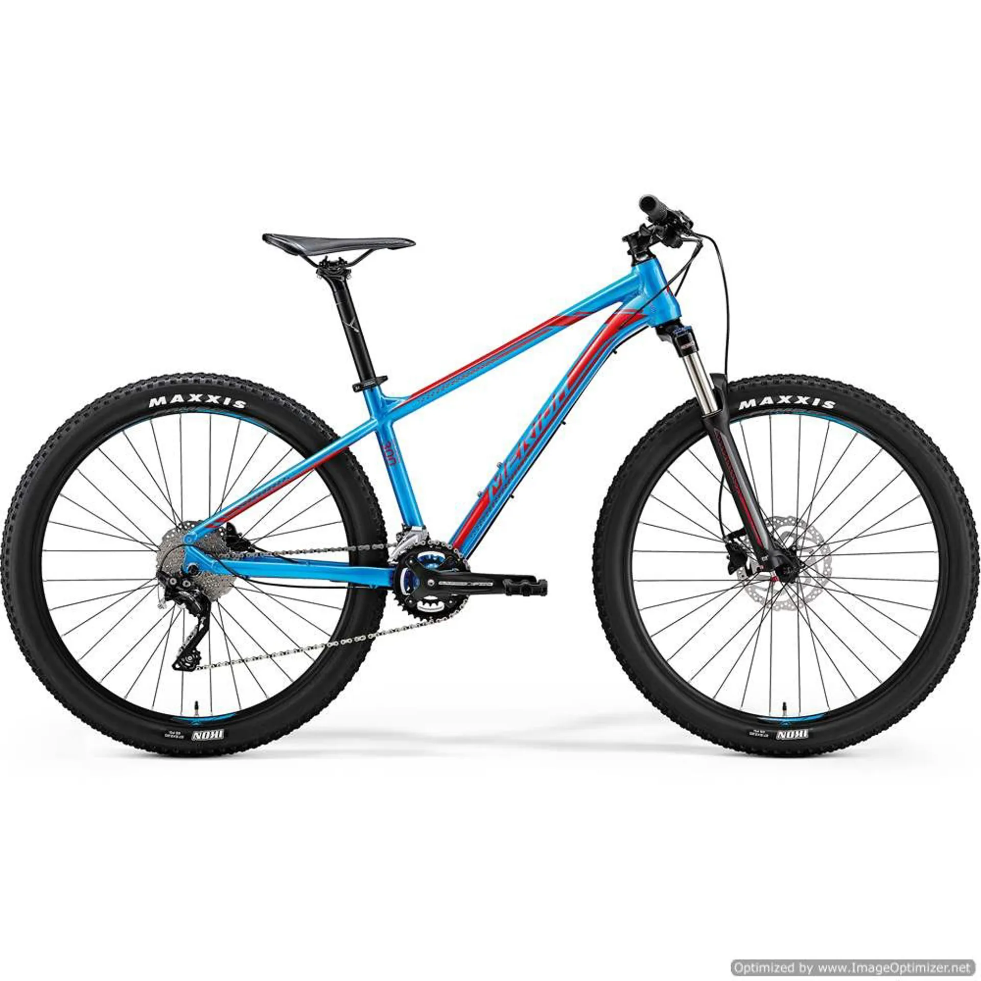 Merida Big Seven 300 - Blue / Red 650b 2018 Mountain Bike