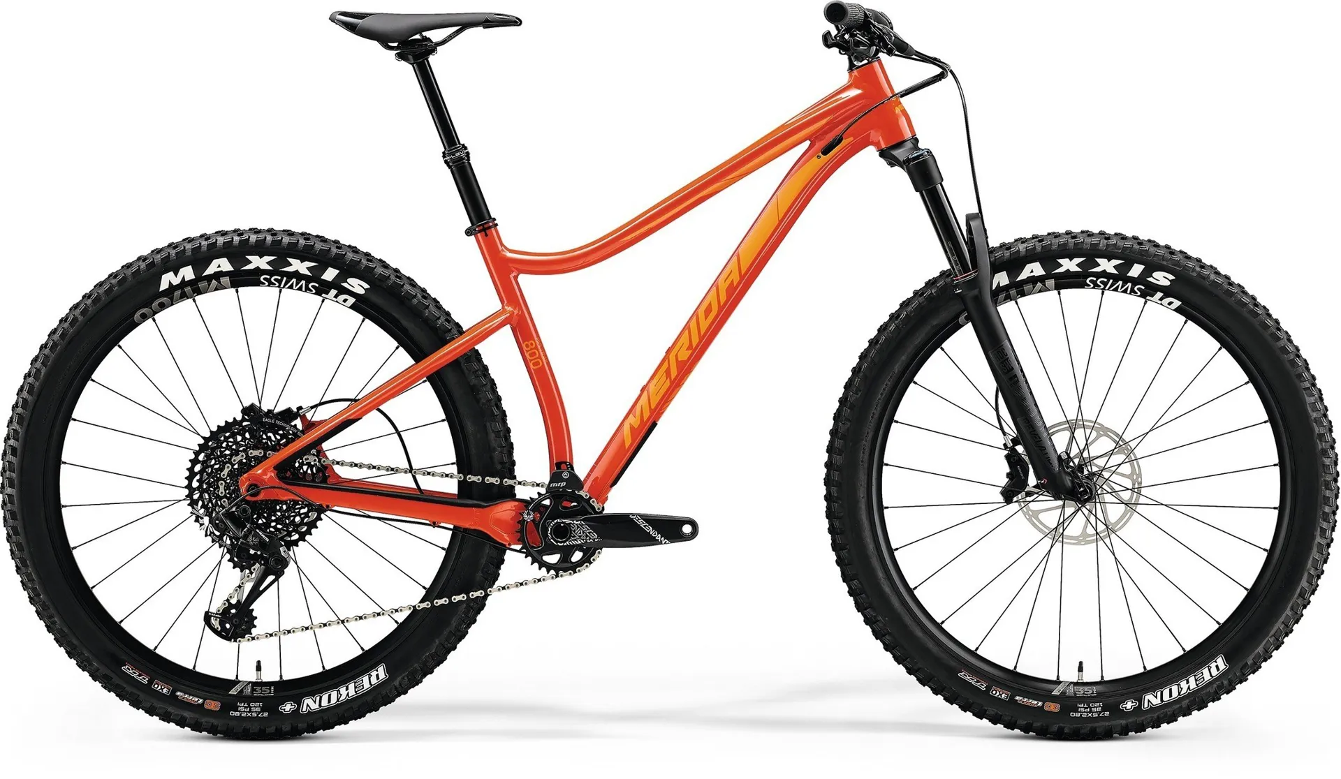 Merida Big Trail 800 - Red / Orange 650b Mountain Bike