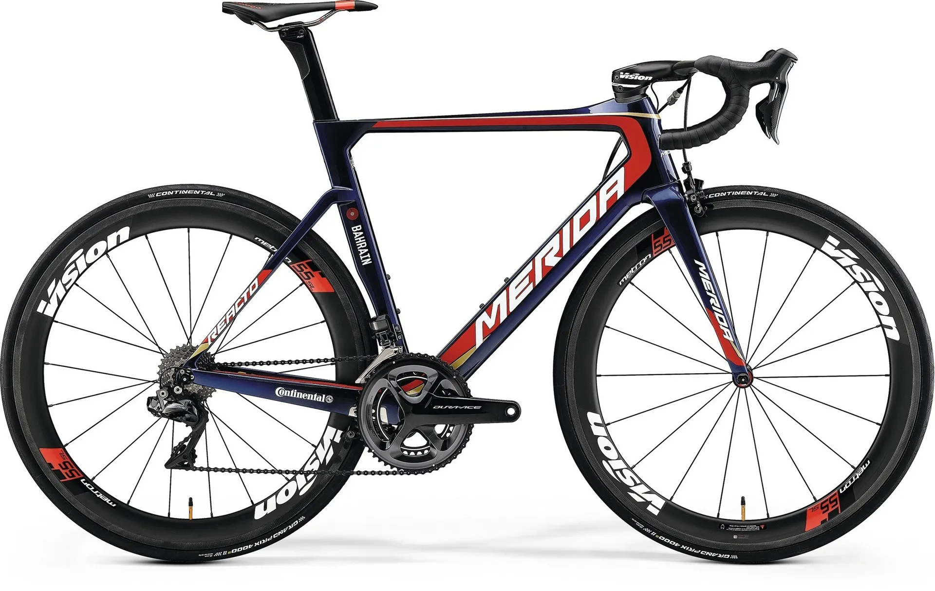 Merida Reacto Team-E Bahrain Colours 2018 Road Bike