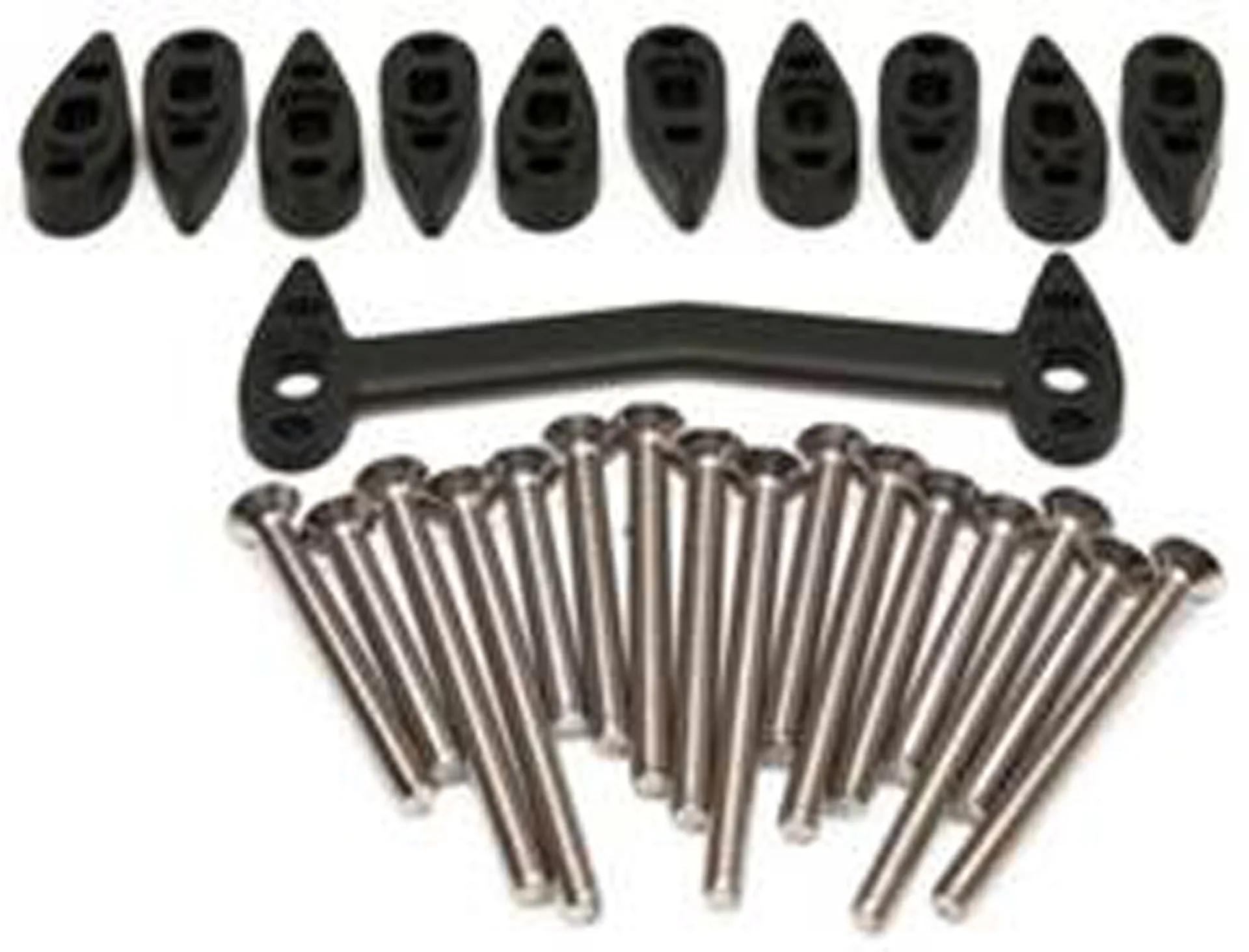 Pro Missile Evo bridge riser kit, narrow set-up