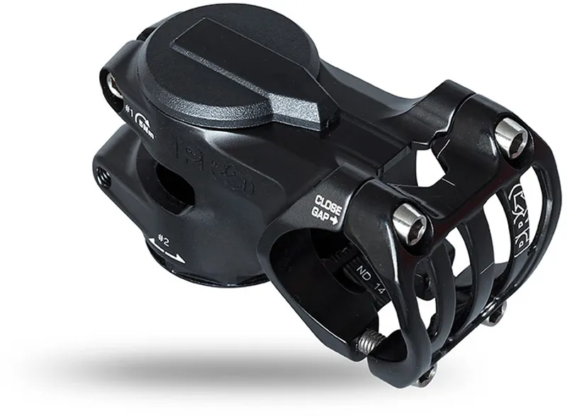 Pro Tharsis Trail Stem + Battery Expander Black 31.8 / 0 angle