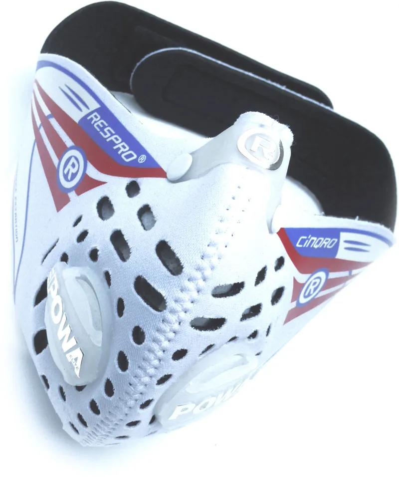 Respro Cinqro Anti Pollution Mask White - Medium