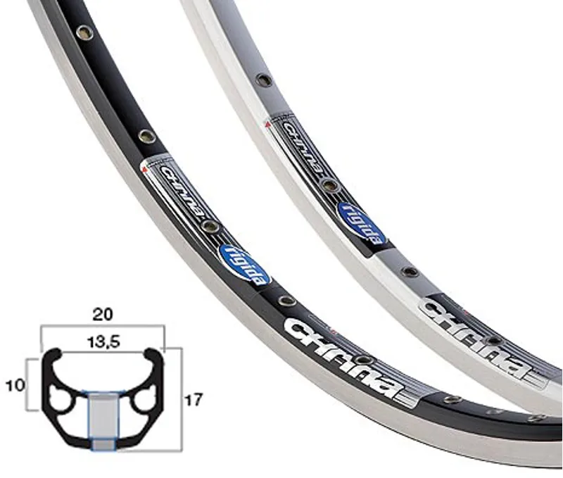 Ryde Chrina 700c Rims Silver