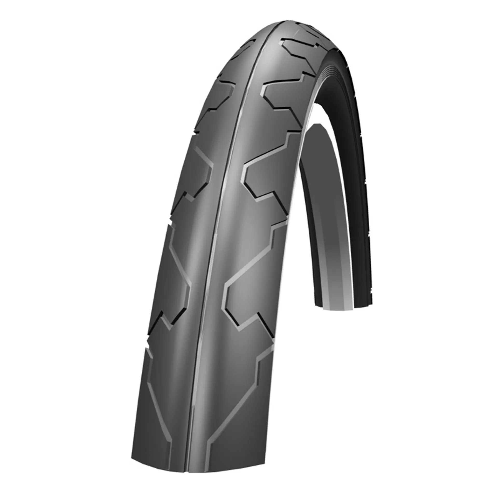 Schwalbe City Jet 16x1.95 Wired Tyre w/ Puncture Protection Black 580g ...