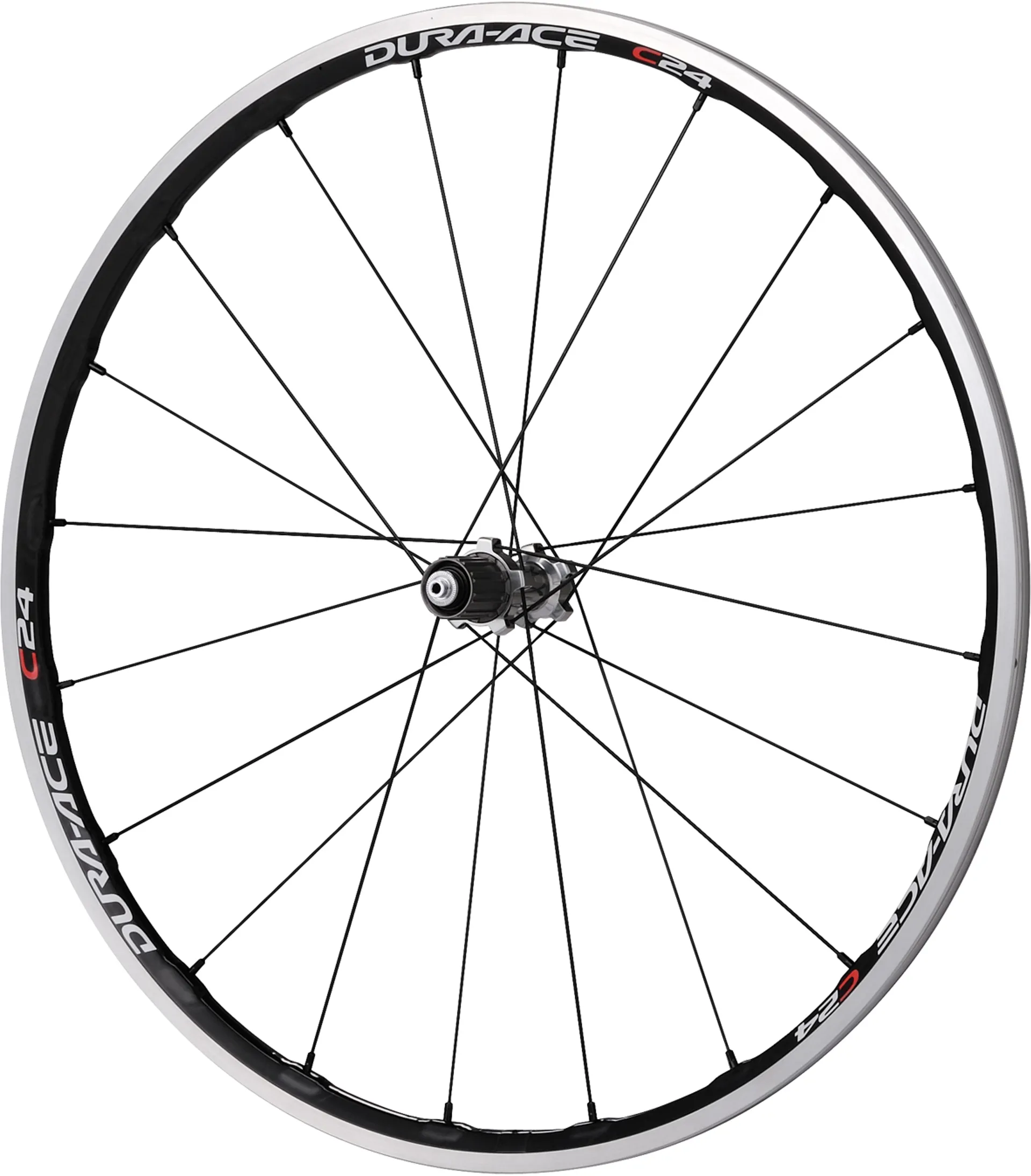 Shimano WH-7900 C24 CL Dura-Ace clincher wheel, carbon - rear