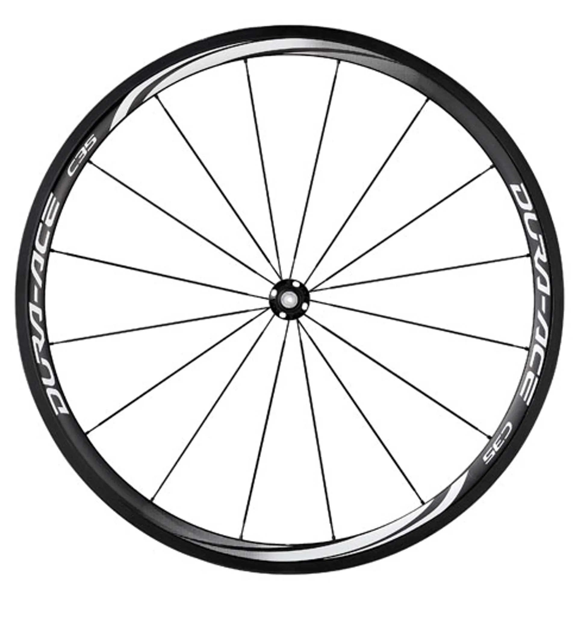 Shimano WH-9000 Dura-Ace, C35-TU Carbon tubular Wheels 35 mm, front and ...