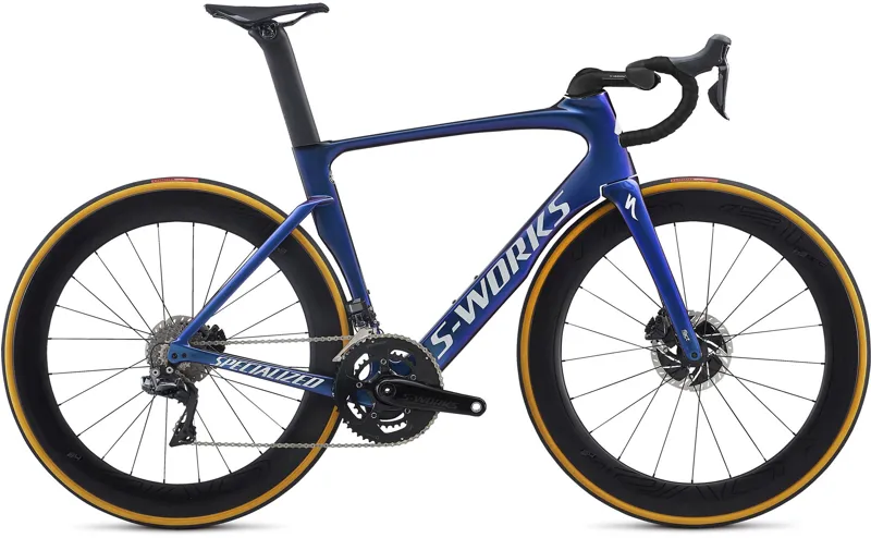 Specialized S Works Venge Vias Disc Di2 Black Purple Road Bike