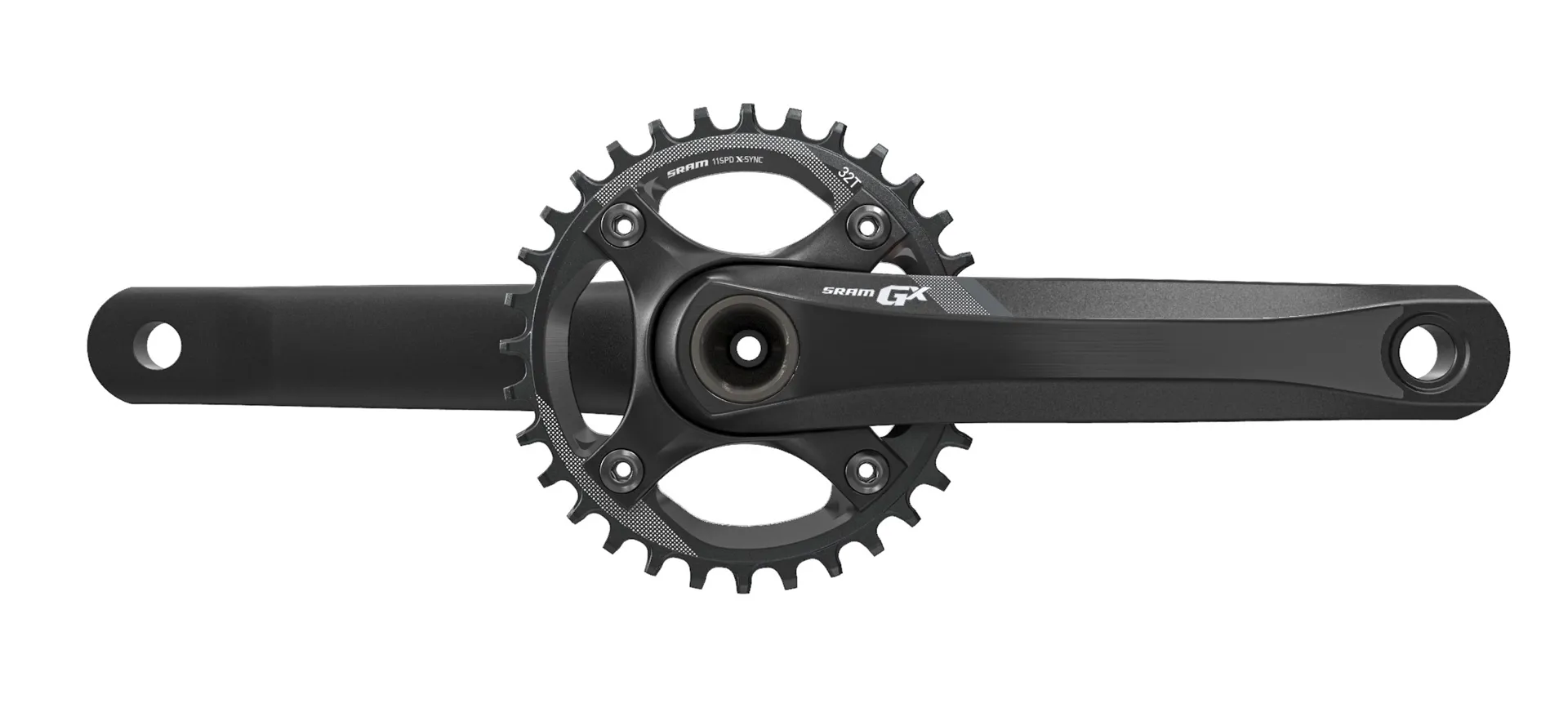 SRAM Crank GX 1400 Fat Bike GXP 1x11 100mm Spindle 175 Black 30t