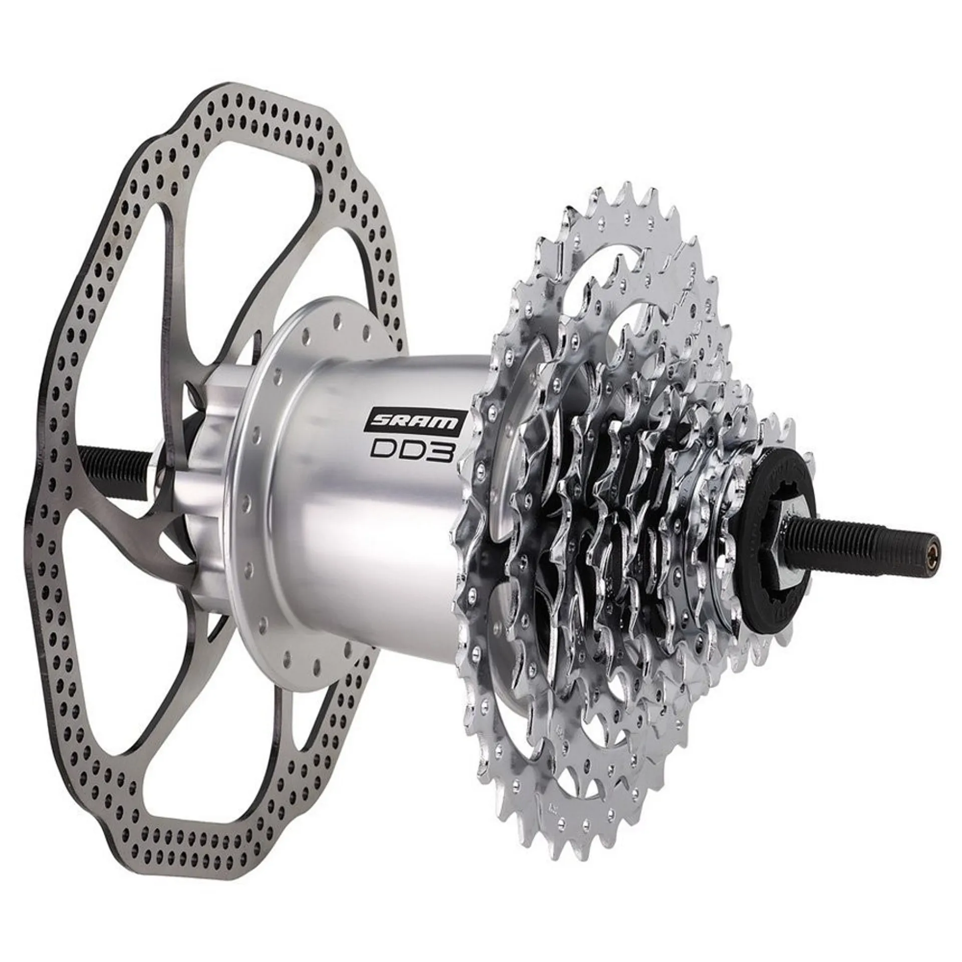 SRAM DualDrive3 Hub Disc Brake 36H 135OLD Silver