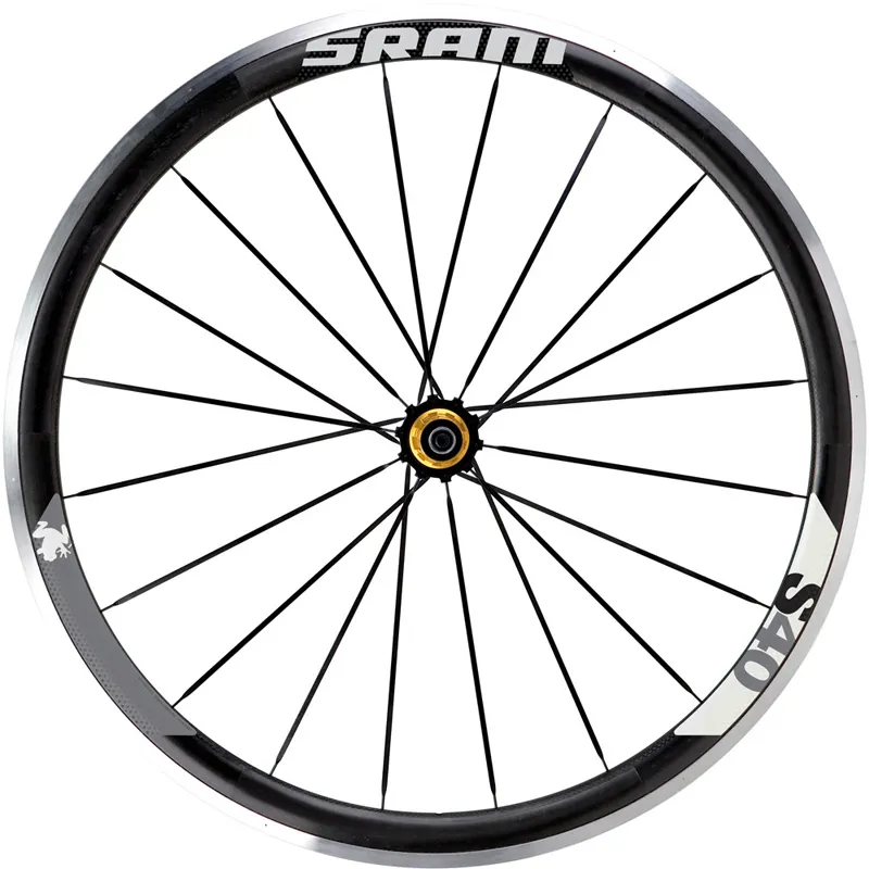 SRAM S40 Wheel 40mm Rim Rear Clincher 700C Black Hub and spokes ...