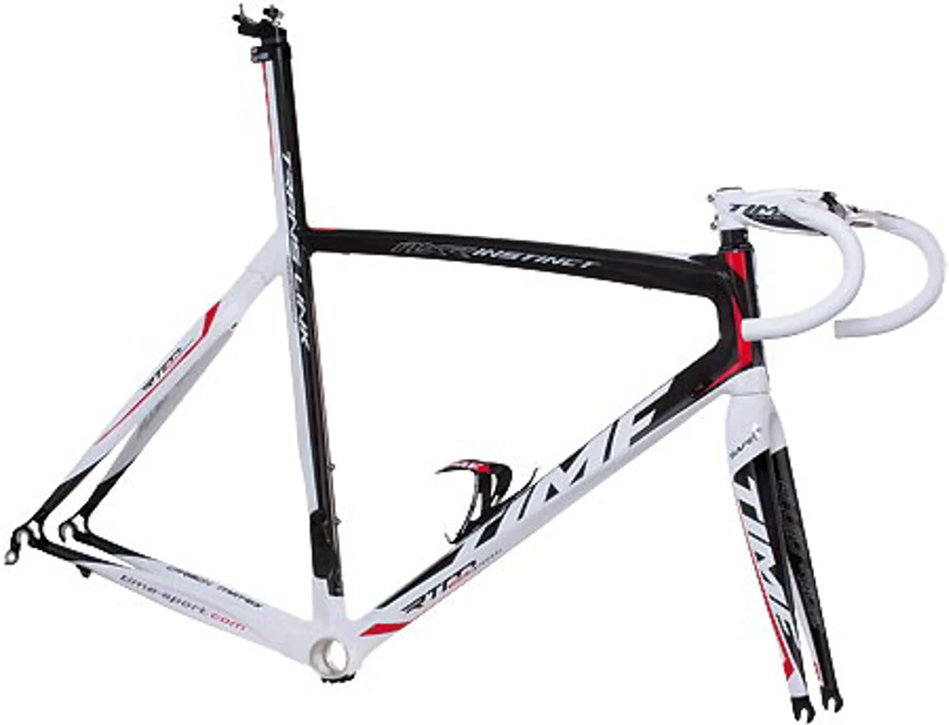 Time NXR Instinct White Di2 Road Frameset 2012