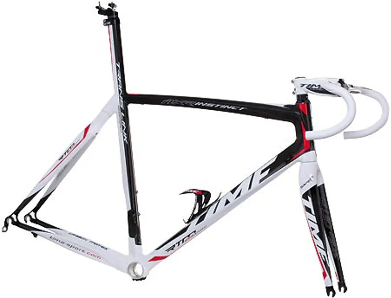 Time NXR Instinct White Road Frameset 2012