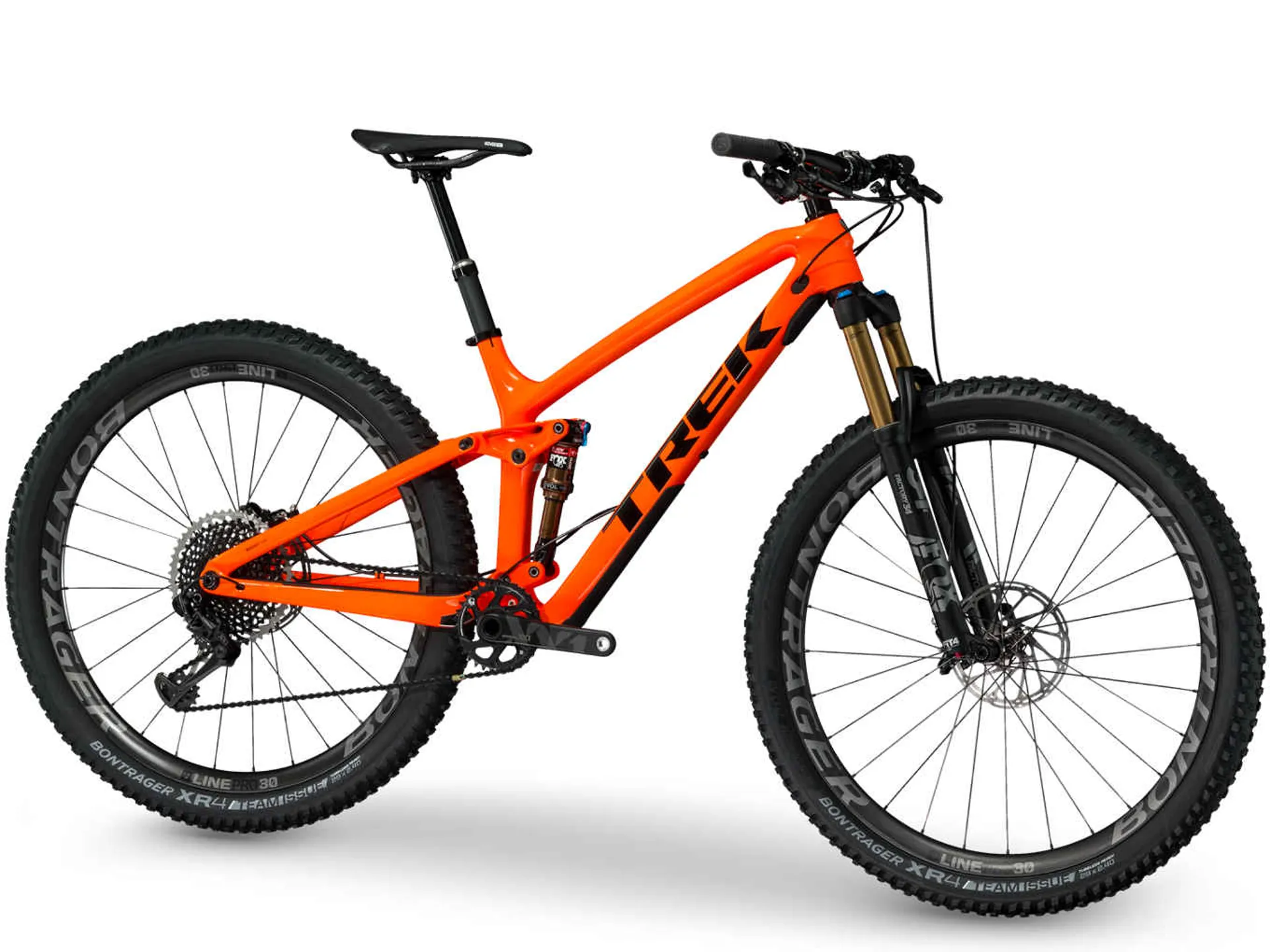 Trek Fuel Ex 9.9 2018 Radioactive Orange/Trek Black 29er MTB Bike