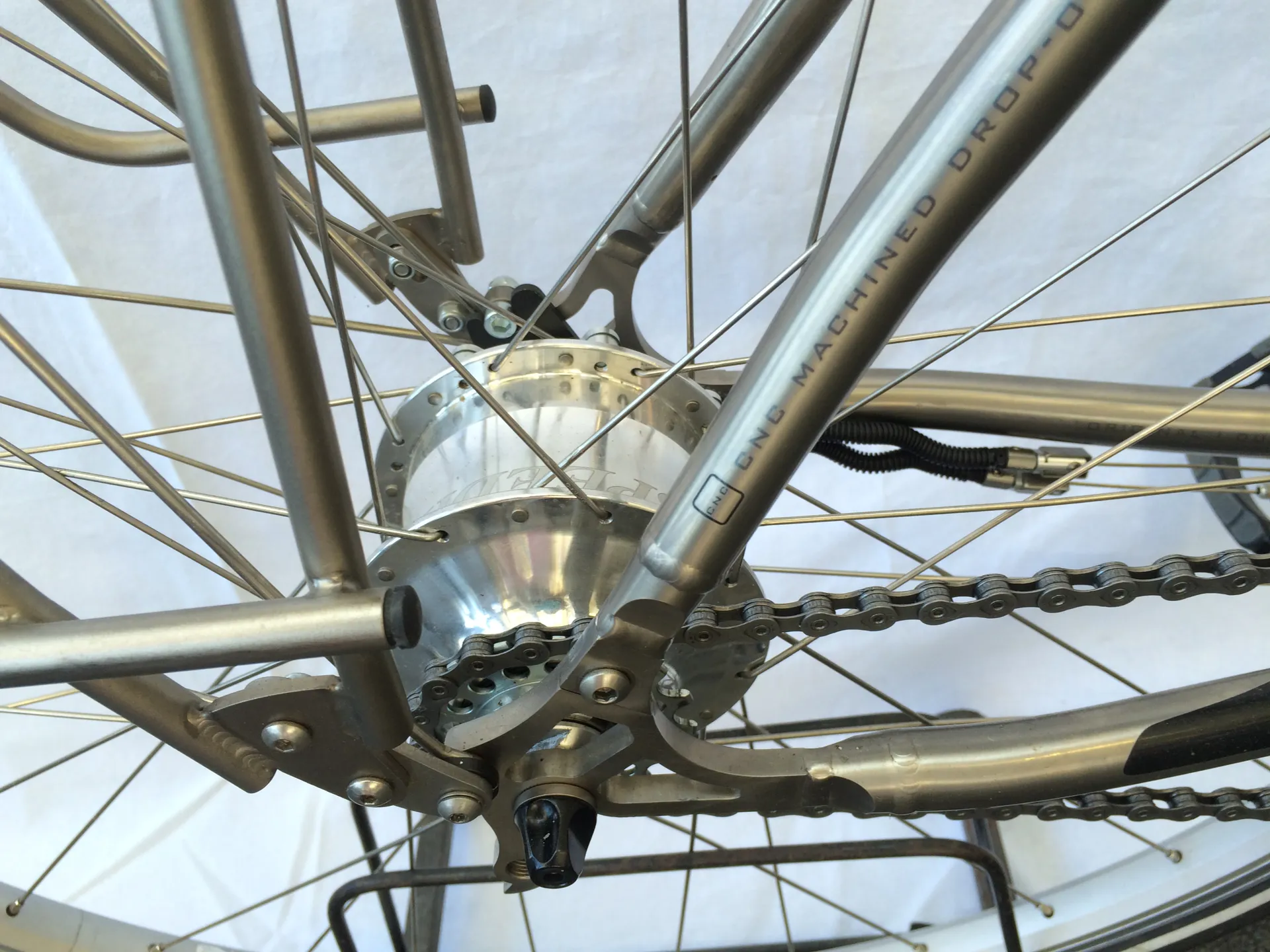 Van Nicholas Amazon Rohloff Titanium Touring Bike 56 - Ex-Display