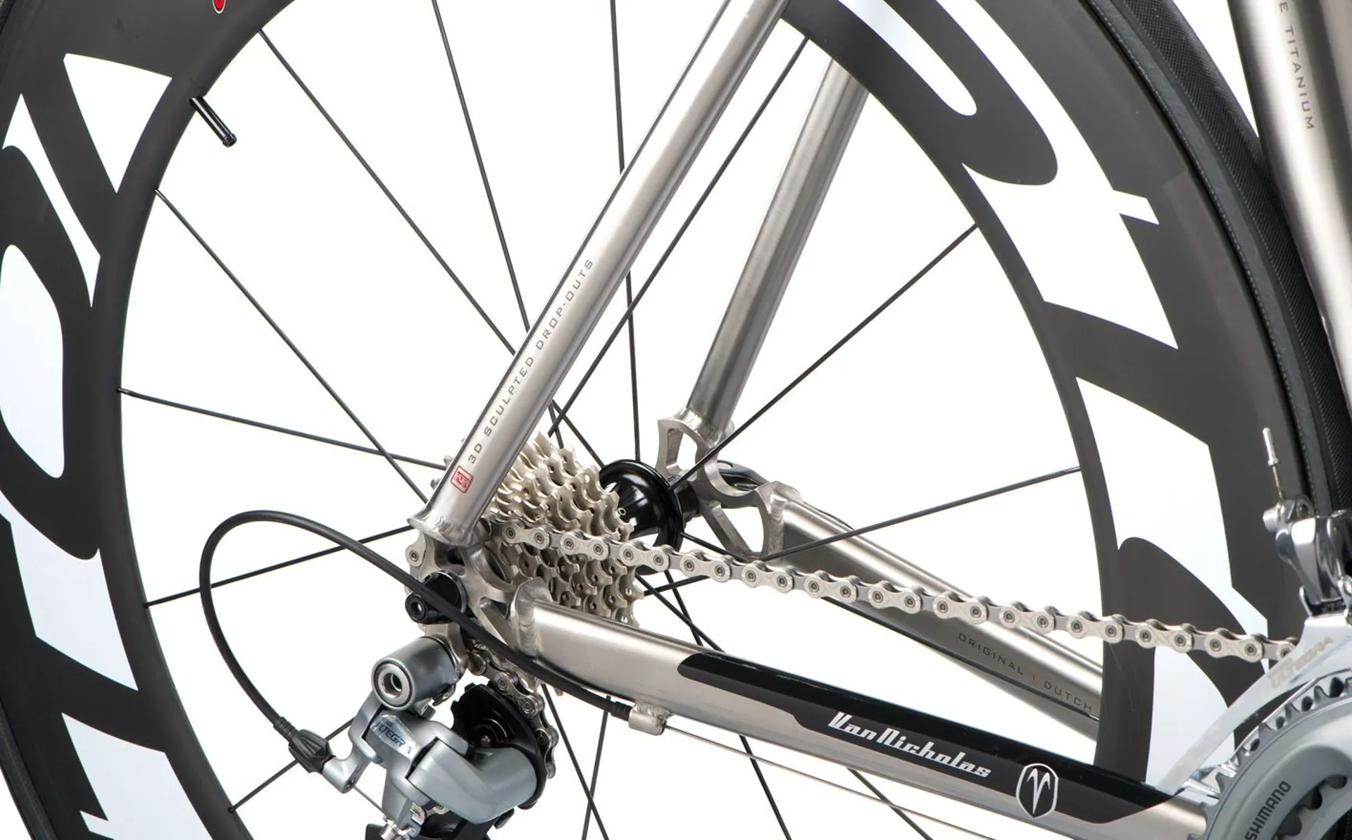 Van Nicholas Blaze Dura-Ace 11 Speed Titanium Triathlon Bike